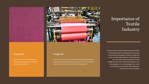 Textile Industry PowerPoint Presentation Design|Business|Templates
