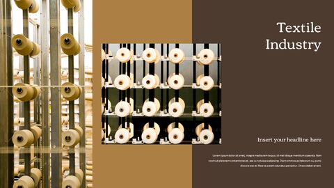 Textile Industry PowerPoint Presentation Design|Business|Templates