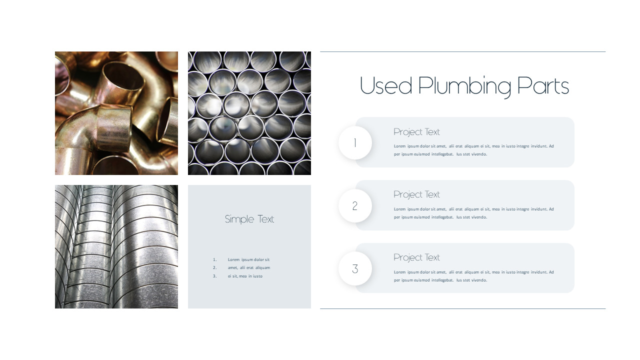 Plumbing Service Industry PPT Presentation