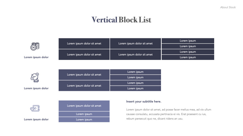 Stock Market company profile template design|Business|Keynote