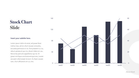 Stock Market company profile template design|Business|Keynote