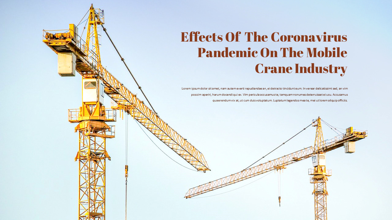 Crane Market PowerPoint Proposal|Business|Templates