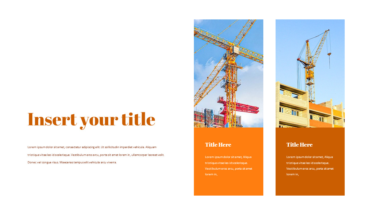 Crane Market PowerPoint Proposal|Business|Templates