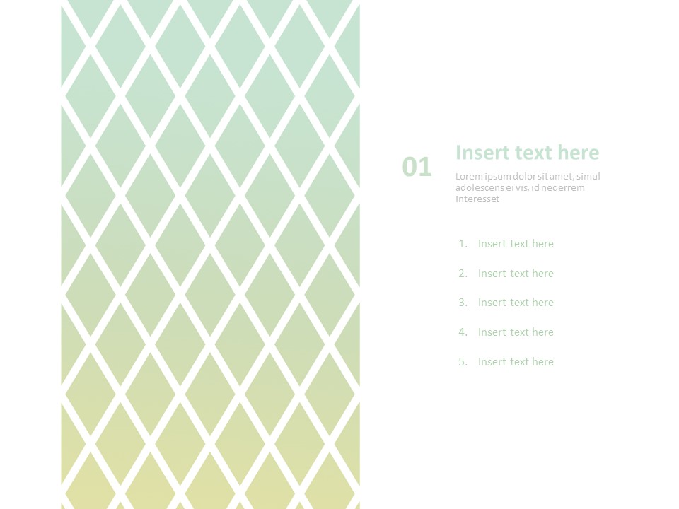 Free PPT Sample - Diamond Patterned Mint Gradated Background|Templates ...