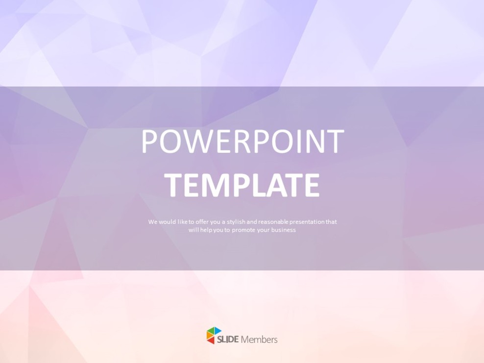 Free Template Design - Purple Pink Gradated Background