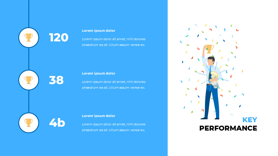 Blue Business Illustration Pitch Deck startup presentation template