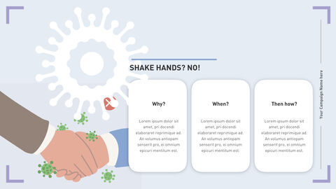 How to prevent COVID19 slide template|Medical|Keynote