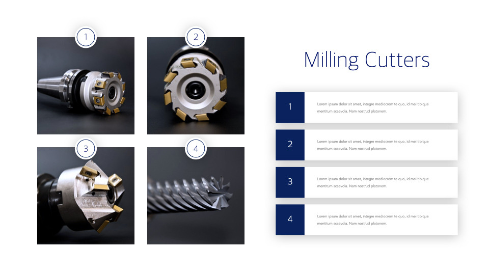 Milling Machines presentation slide design|Business|Keynote