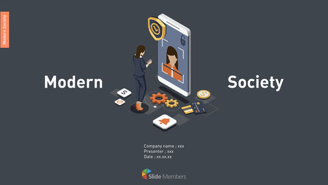 Modern Society Keynote to PPTX|Lifestyle