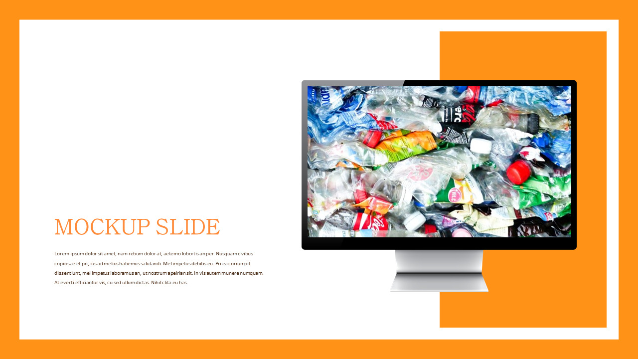 Plastic Pollution is Growing slide template|Lifestyle|PPT