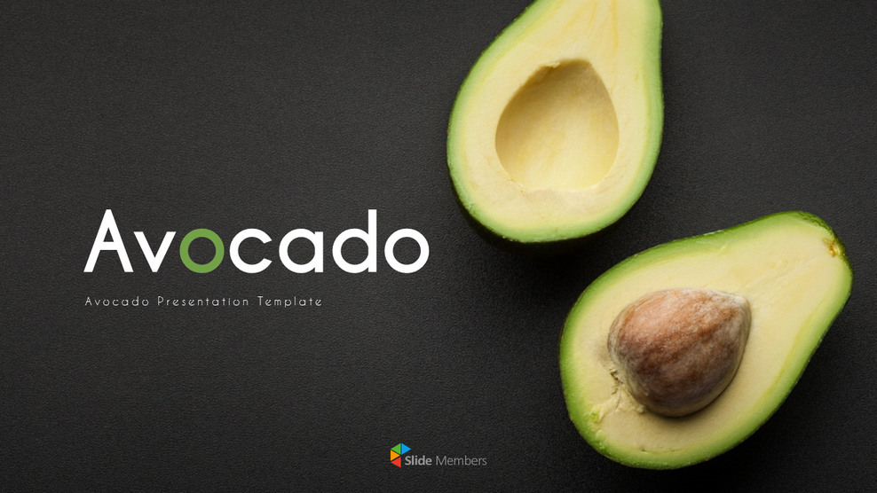 Avocado Presentation Design|Business|PPT Templates