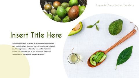 Avocado Presentation Design|Business|PPT Templates