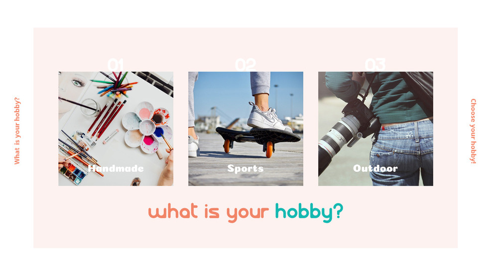 What Is Your Hobby? powerpoint template|Lifestyle