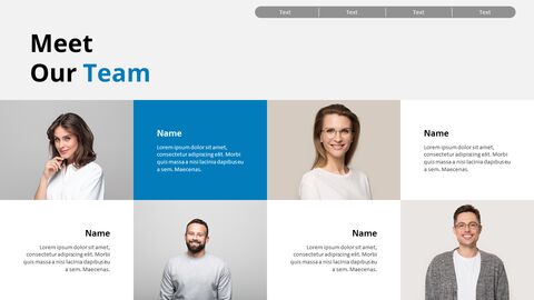Business Meet Our Team Slides|Single
