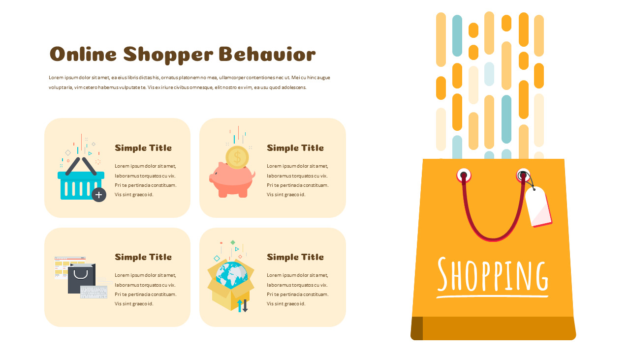 Online Shopping powerpoint themes