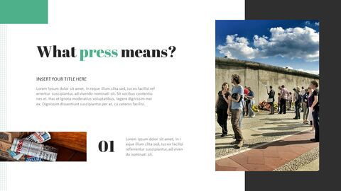 THE PRESS Presentation PowerPoint|Culture|Templates