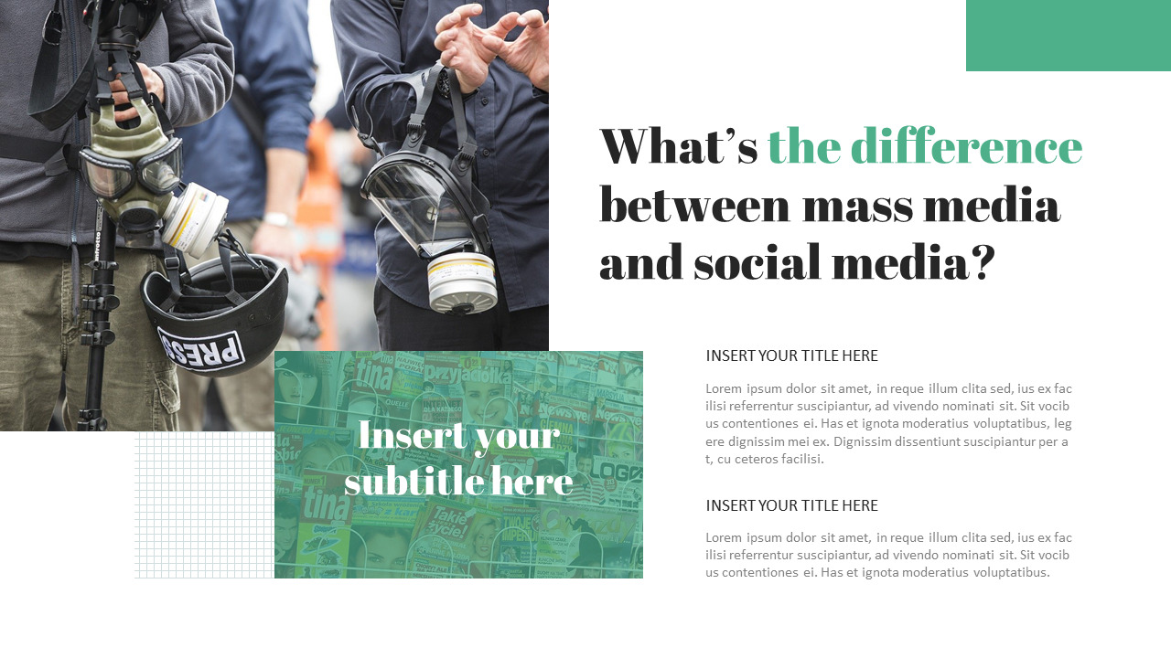 THE PRESS Presentation PowerPoint|Business|Templates