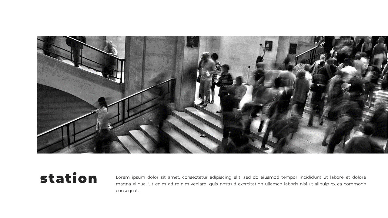 Train Presentation PowerPoint Template