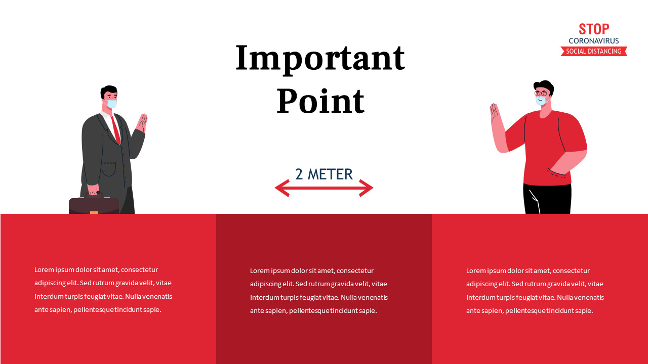 Covid Virus Important Point PPT Slide Deck|Problem, Solution|Single