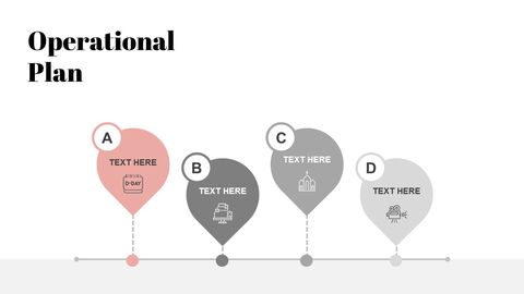 Operational plan Deck Layout|Business Process|Single Slides