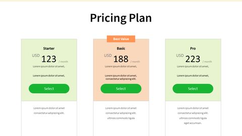 Pricing Plan PPT Slide Deck|Prices|Single