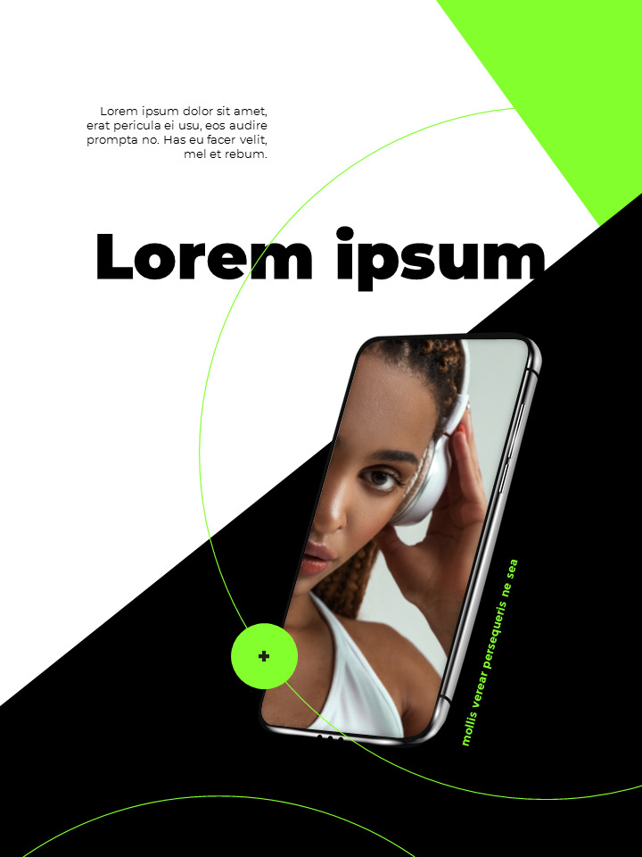 Sporty Concept Layout Design presentation slides ppt