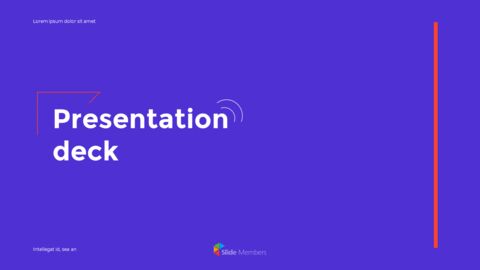 Animated Templates - Presentation Deck Design powerpoint animation