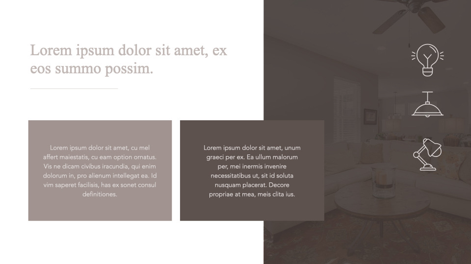 Interior Lighting Keynote Templates|Construction