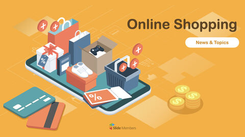 Online Shopping template keynote