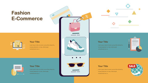 Online Shopping template keynote