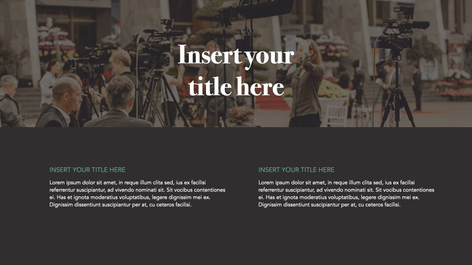 THE PRESS PPT Keynote|Business