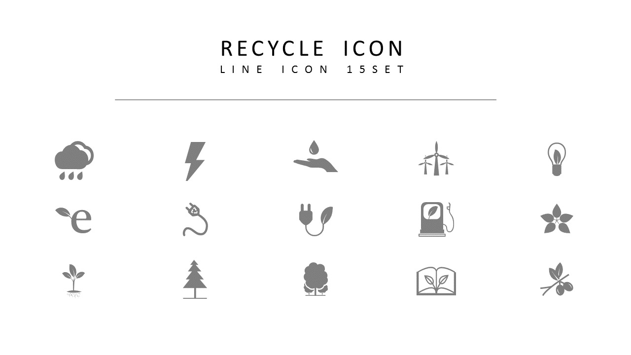 Recycle (15) Vector Art|Icon|Diagram
