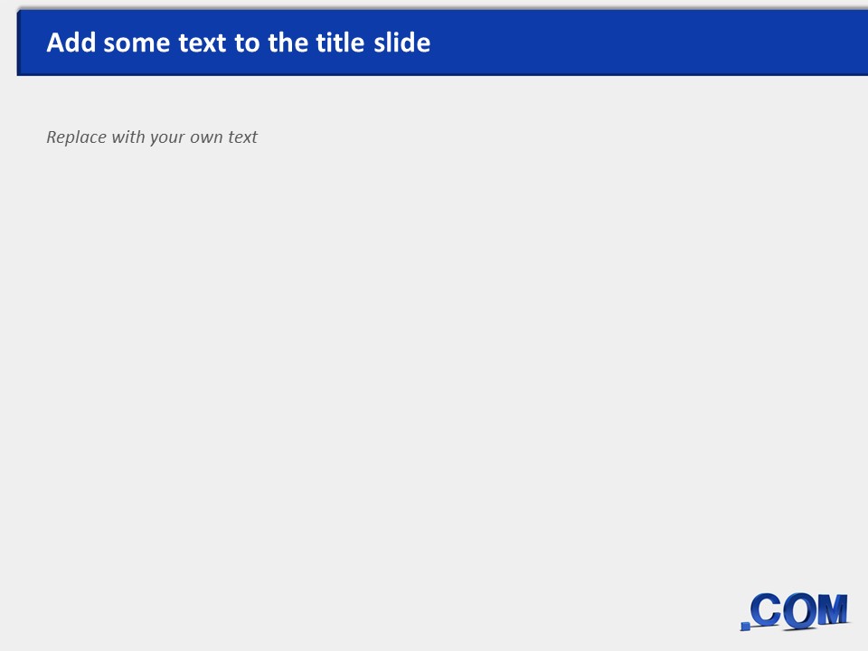 Blue Arrows - Free Presentation Templates