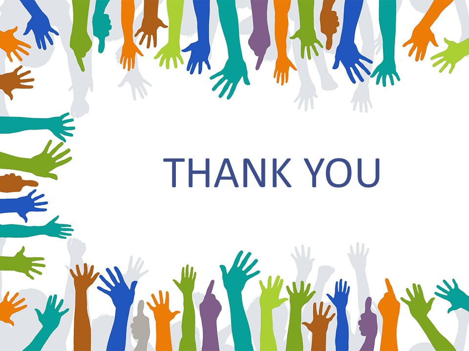 Free Powerpoint Sample - Stretching Hands