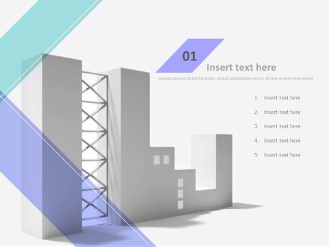 Free PPT Sample - Building Background Patterned With Light Purple ...
