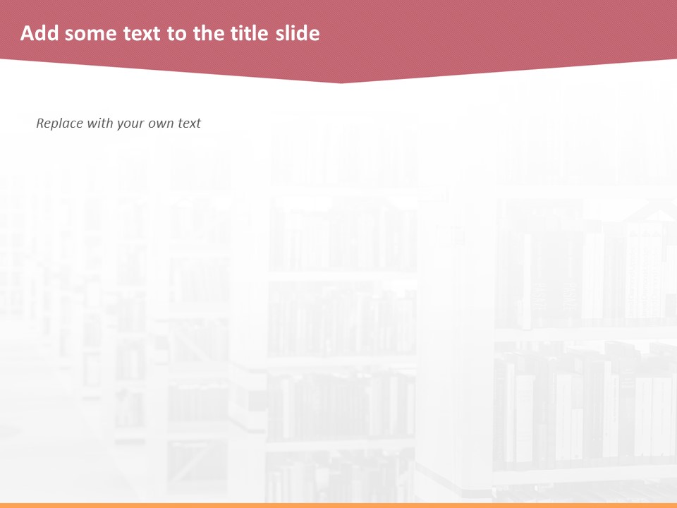 Free Presentation Templates - Library Desk|PPT|Slides