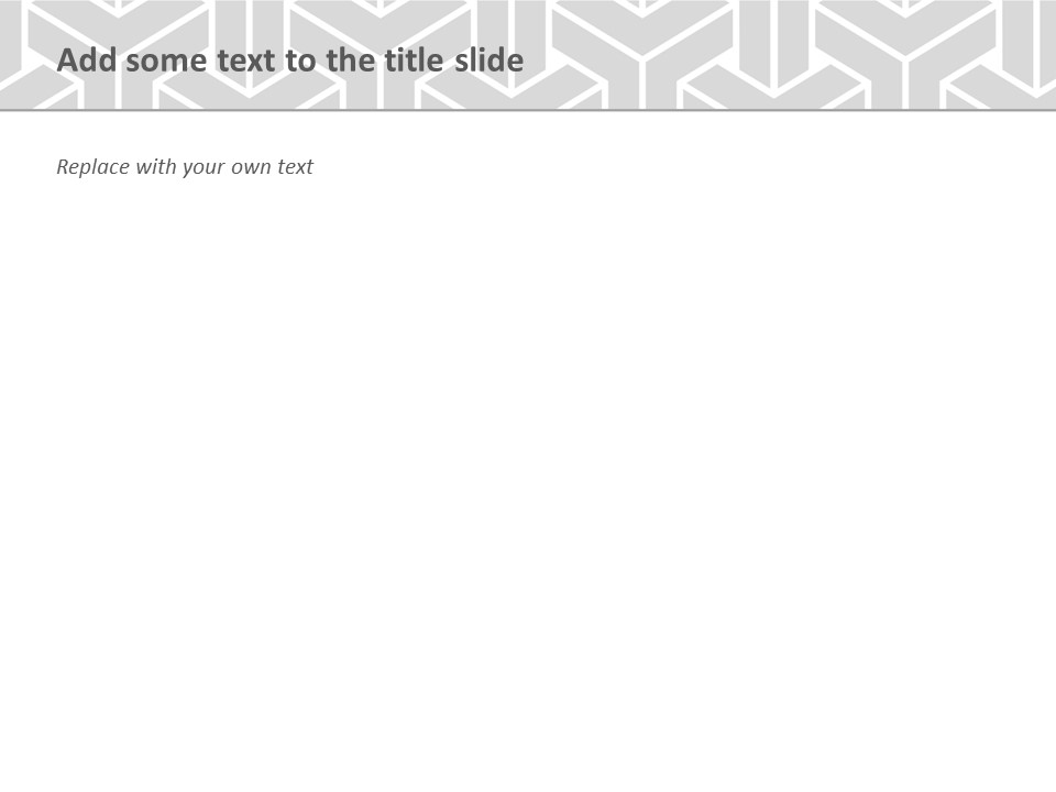 Gray Hexahedron Pattern - Free Presentation Templates|PPT|Slides
