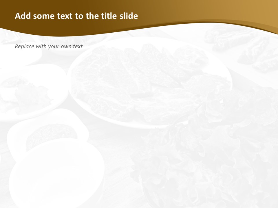 Roasted Beef - Free Powerpoint Template