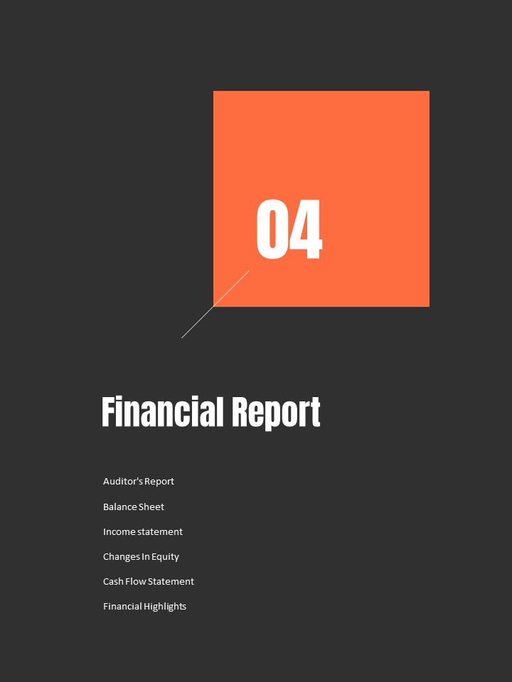 Architecture Annual Report Template PowerPoint Theme