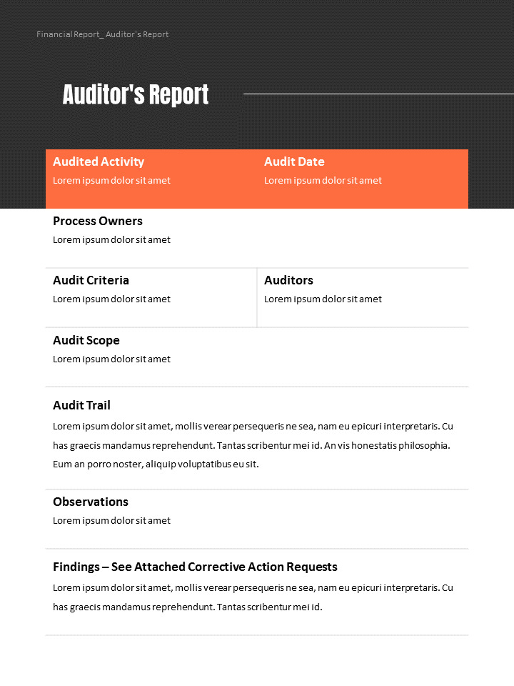 Architecture Annual Report Template PowerPoint Theme
