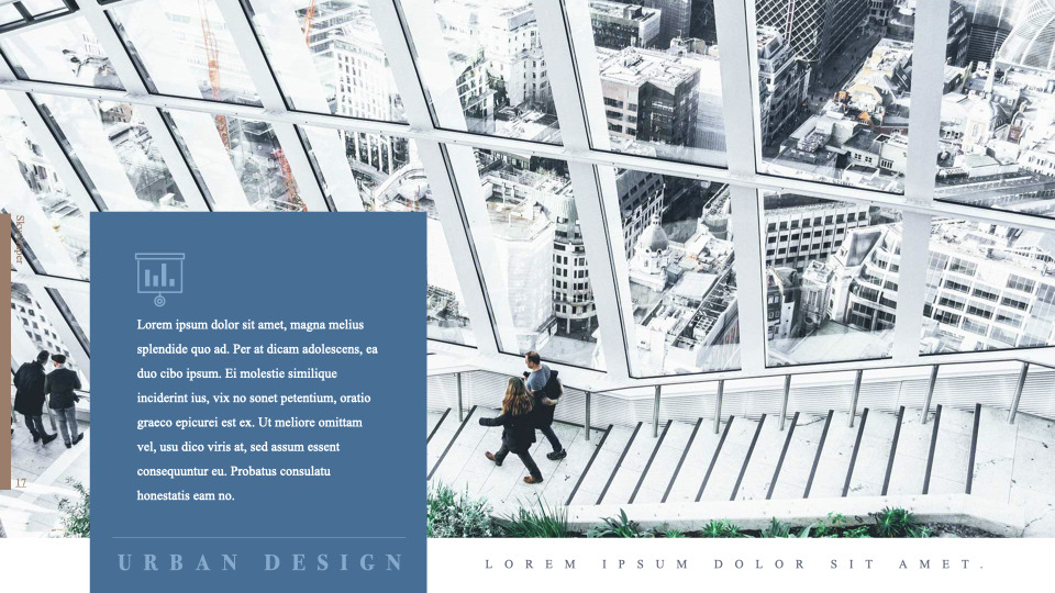 Beautiful City Skyscraper PPTX Keynote