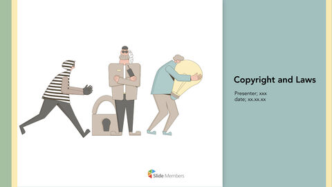 Copyright and Laws keynote theme|Lifestyle
