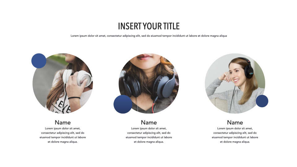 Earphone & Headset professional presentation|IT/Commerce|Keynote