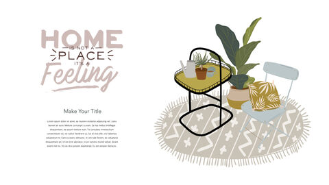 Interior Design for Home professional presentation