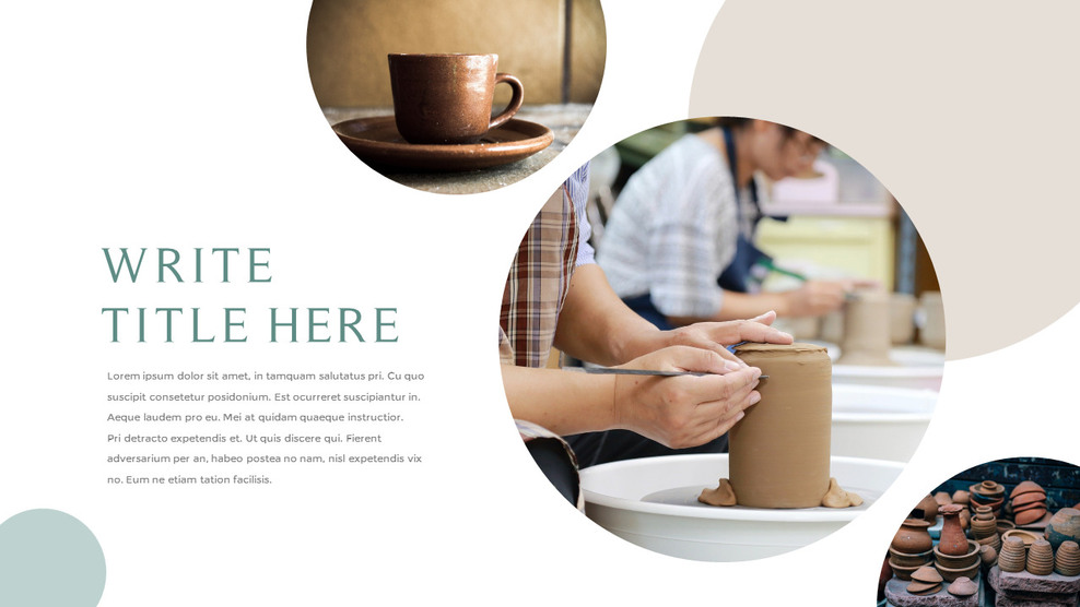 Pottery PowerPoint Format|Business|Templates