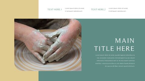 Pottery PowerPoint Format|Business|Templates