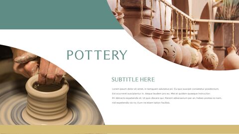 Pottery PowerPoint Format|Business|Templates