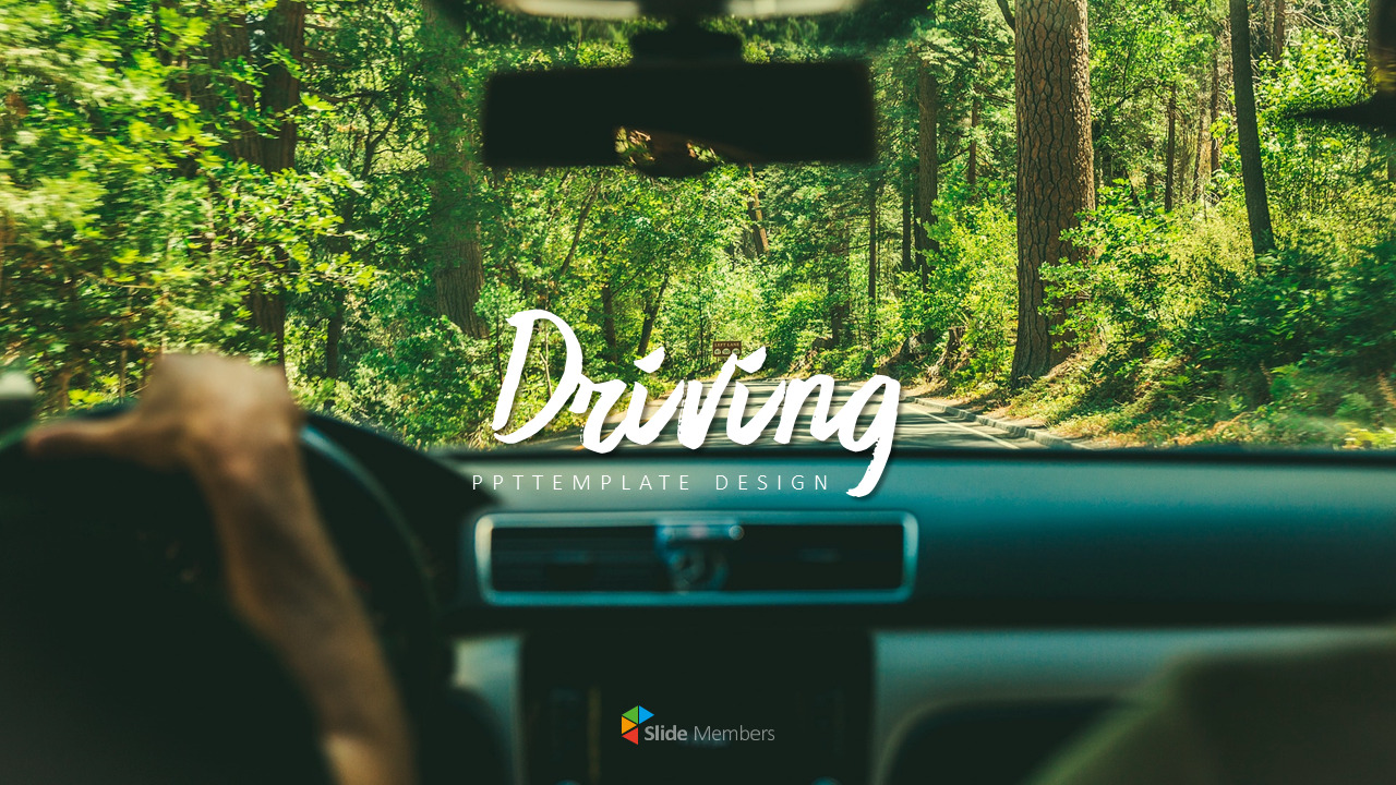 Driving company profile ppt template|Business