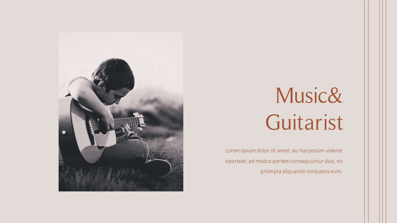 Guitar PPT Slides|Business|Templates