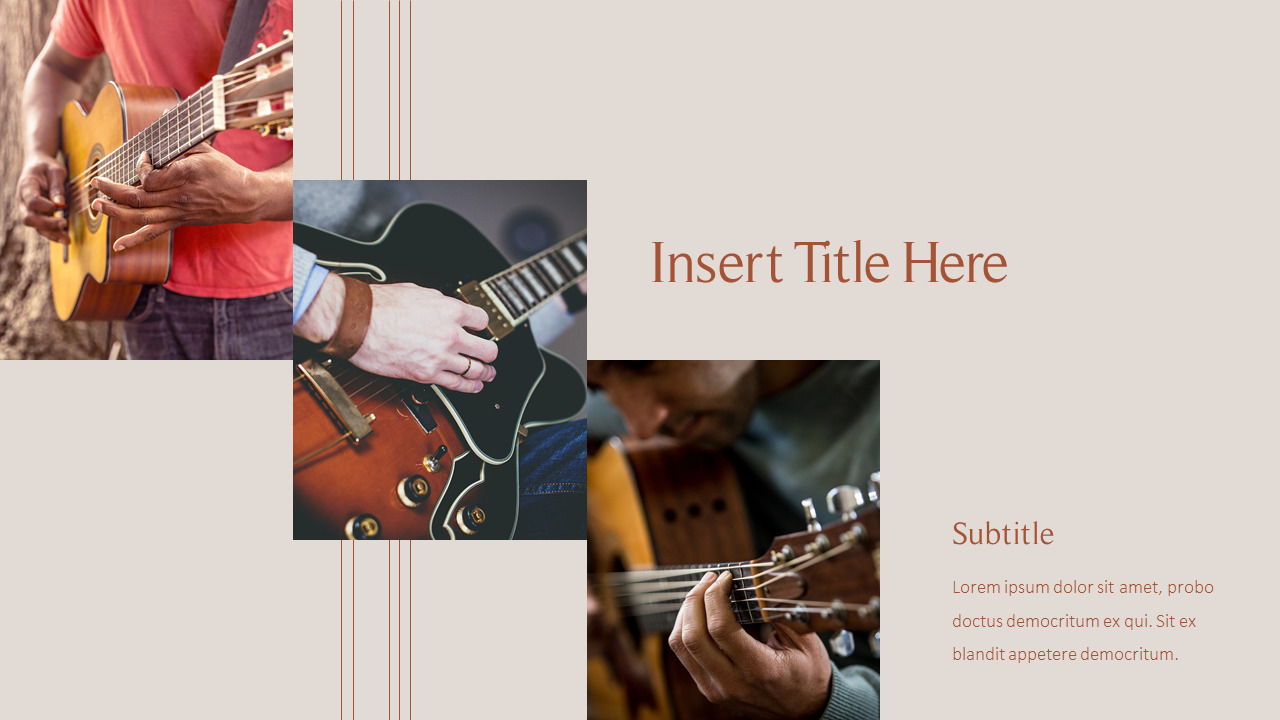 Guitar PPT Slides|Business|Templates